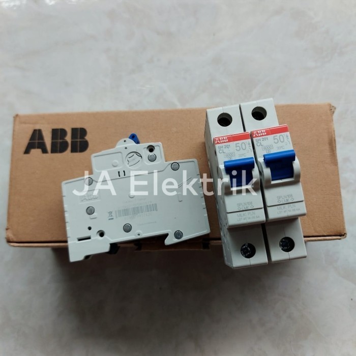 Jual Mcb 1phase ABB 50A asli PLN | Shopee Indonesia