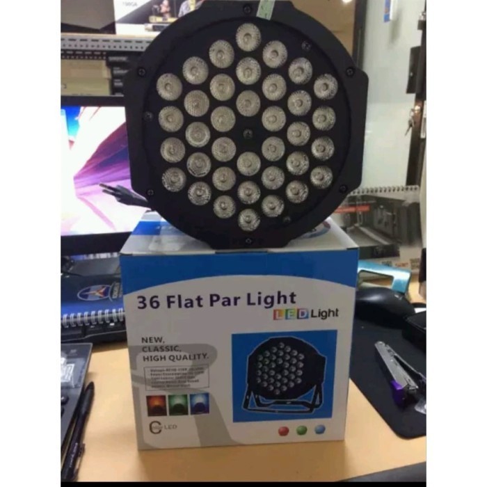 Jual LAMPU PARLED 36 LED RGB ( RED ,GREEN ,BLUE ) | Shopee Indonesia