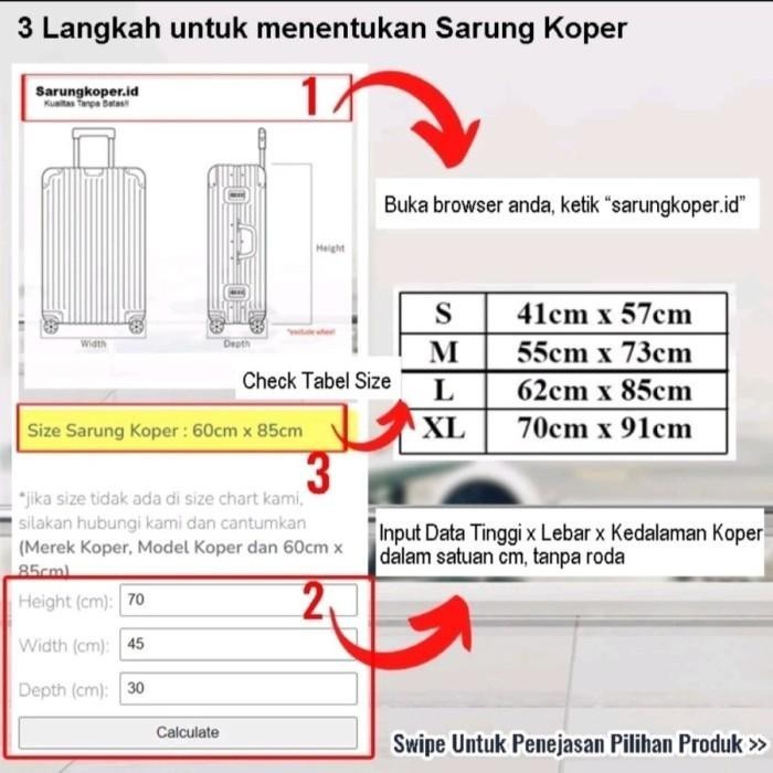 Jual Karung Semen Unik / Indocement Komposit - Sarung Koper / Luggage ...