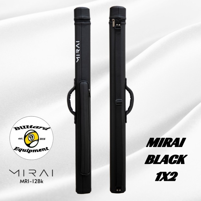 Jual Mirai 1x2 - Black Tas Billiard Cue Case Billiard -18f | Shopee ...