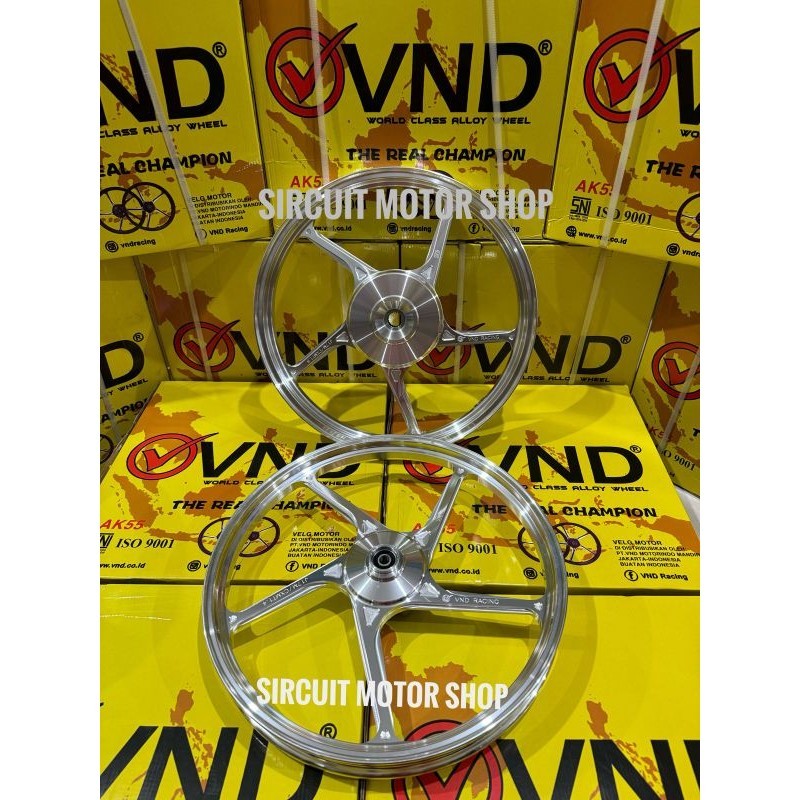 Jual VELG VND AK 55 RING 17 BEAT VARIO110 SCOOPY MODEL ENKEI | Shopee ...