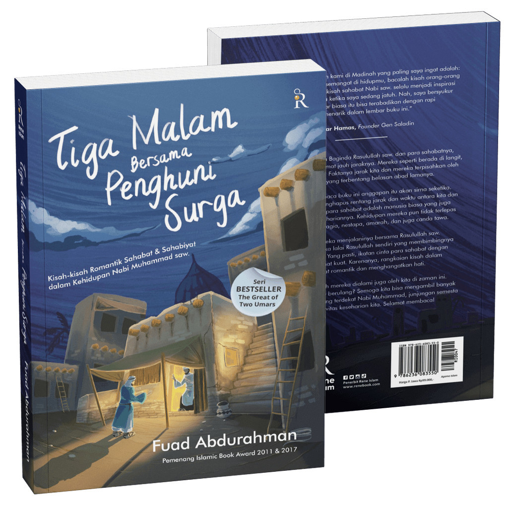 Jual Buku Tiga Malam Bersama Penghuni Surga - Rene Turos 100% Original | Shopee Indonesia