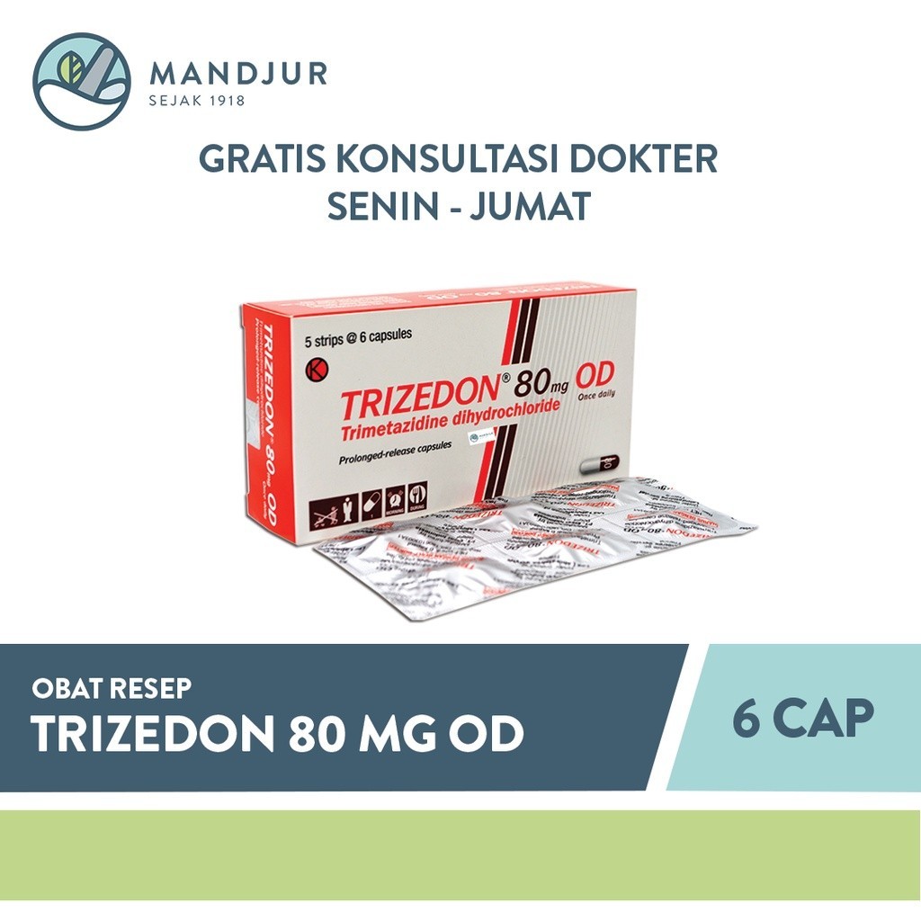Jual Trizedon 80 Mg OD 6 Kapsul | Shopee Indonesia
