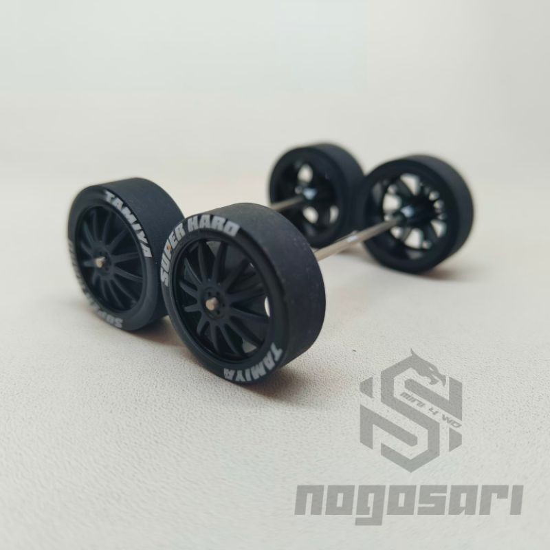 Jual Ban bubut dan balance tamiya superhard hitam hard shaft | Shopee ...
