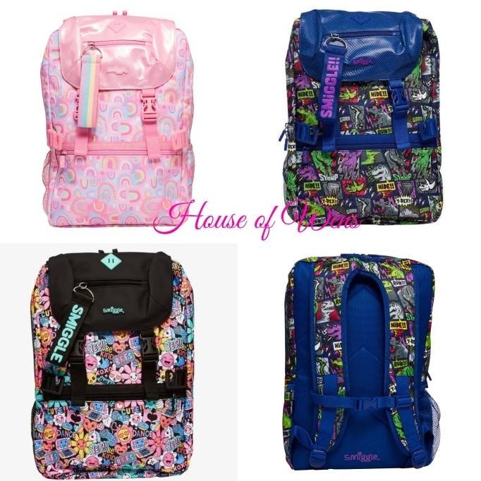 Jual SMIGGLE BRIGHT SIDE FOLD OVER ATTACH BACKPACK ORIGINAL | Shopee ...