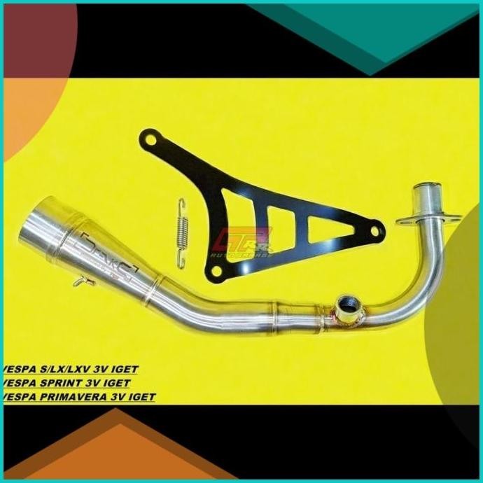 Jual Pipa Header Knalpot Drake R9 Vespa LX LXV 150 3V Iget 16novz3 suku ...