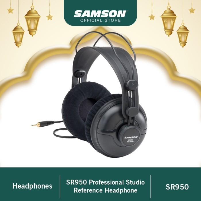 Jual Samson SR950 Professional Studio Reference Headphone | Shopee ...