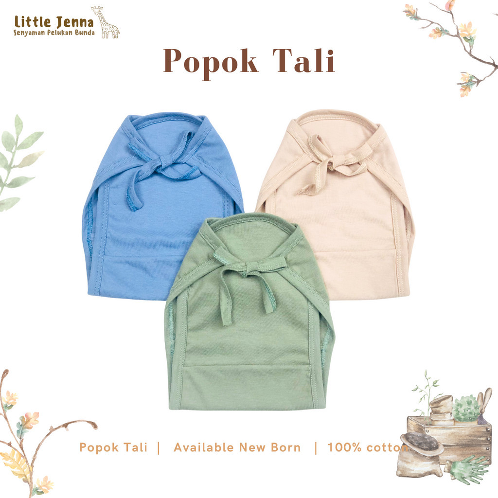 Jual LITTLE JENNA - Popok Tali Polos Popok Bayi Earth Tone (3 pcs/pack ...