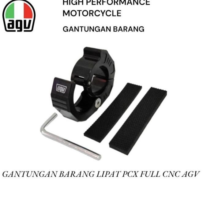Jual Terlaris Gantungan barang stang full cnc PCX 150 160 ADV 150 160 - MREK AGV - Gold | Shopee ...