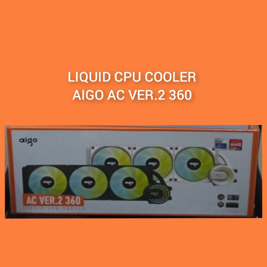 Jual LIQUID CPU COOLER AIGO AC VERSI.2 360 ( BLACK ) | Shopee Indonesia