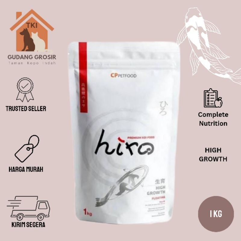 Jual Hiro Growth 1kg Premium Koi Food untuk Pertumbuhan 1 kg | Shopee ...
