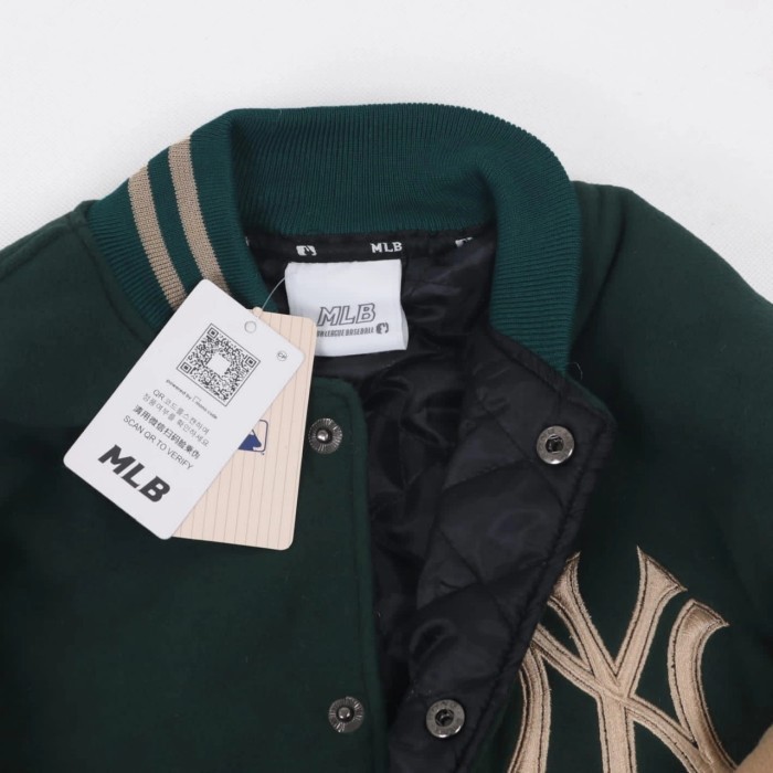 Jual JAKET VARSITY MLB NEW YORK YANKEES LOGO BORDIR PREMIUM AUTHENTIC ...