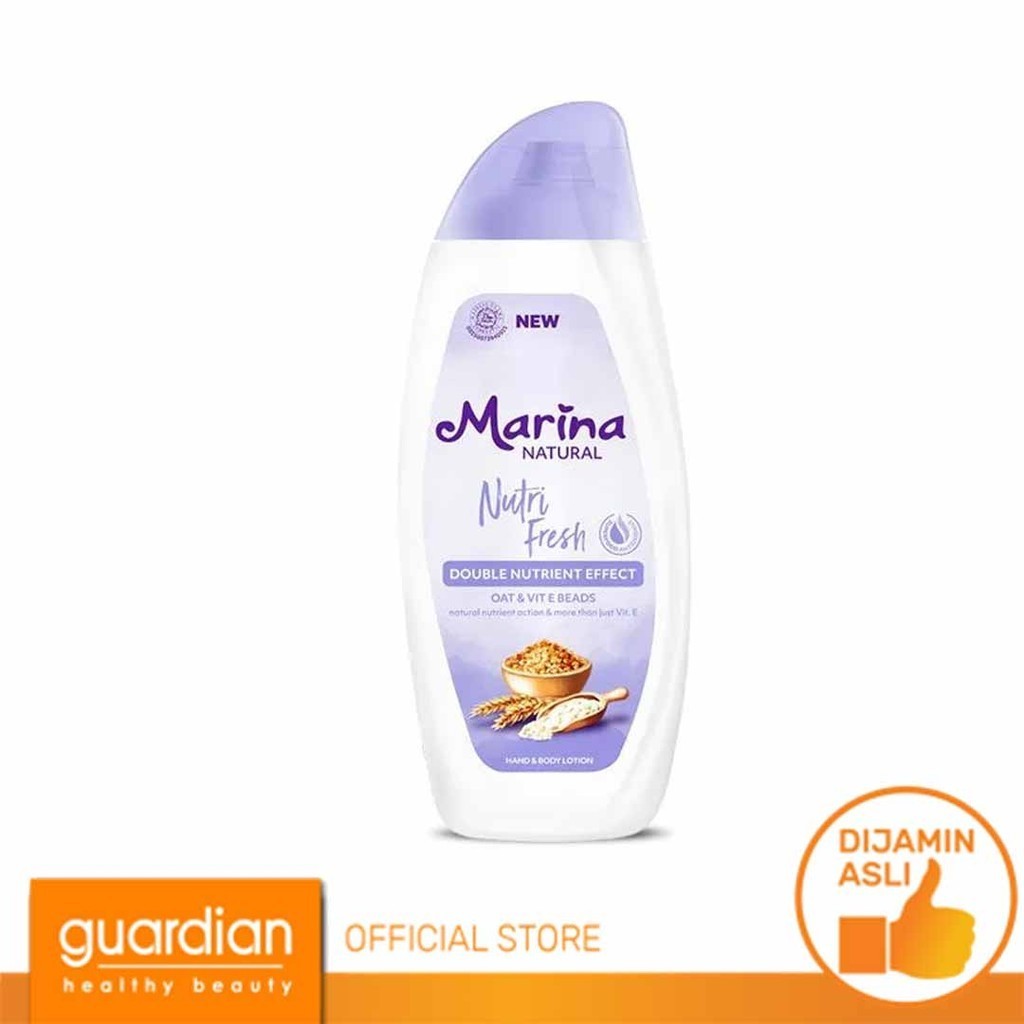Jual Marina Hand Body Lotion Natural Nutri Fresh 200Ml | Shopee Indonesia
