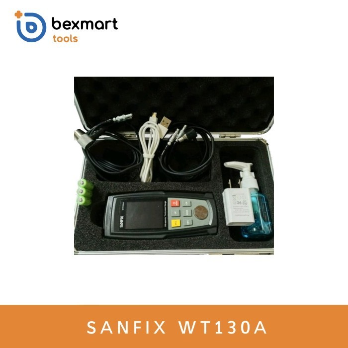 Jual Digital Ultrasonic Thickness Gauge SANFIX WT130A / WT 130 A | Shopee Indonesia
