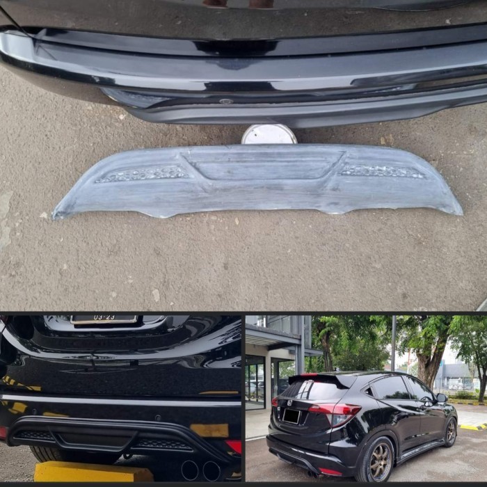 Jual BODYKIT BELAKANG / READ DIFFUSER UNTUK HONDA HRV MODEL MDULO NEW ...