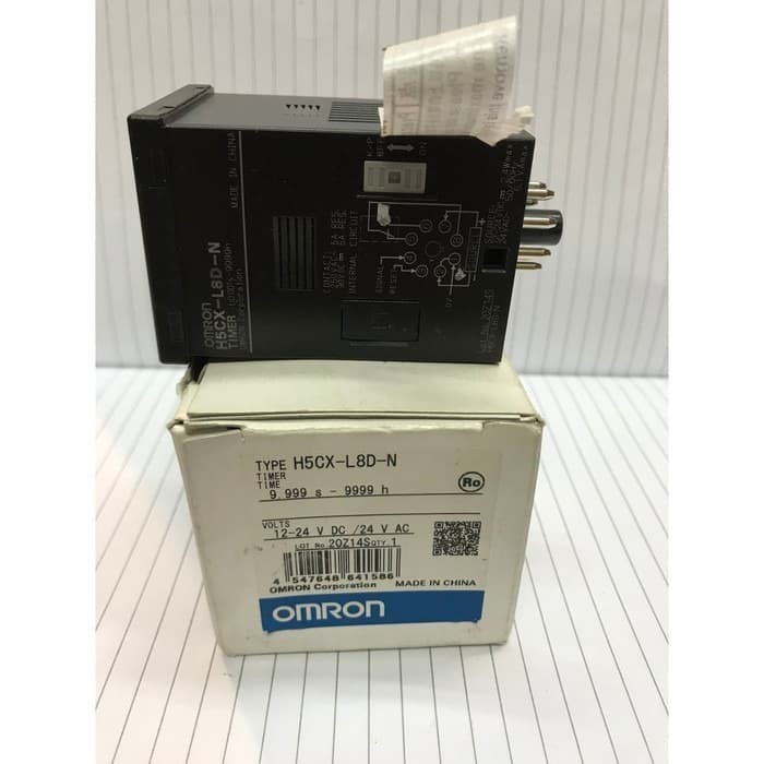 Jual OMRON Timer H5CX Type H5CX-L8D-N | Shopee Indonesia