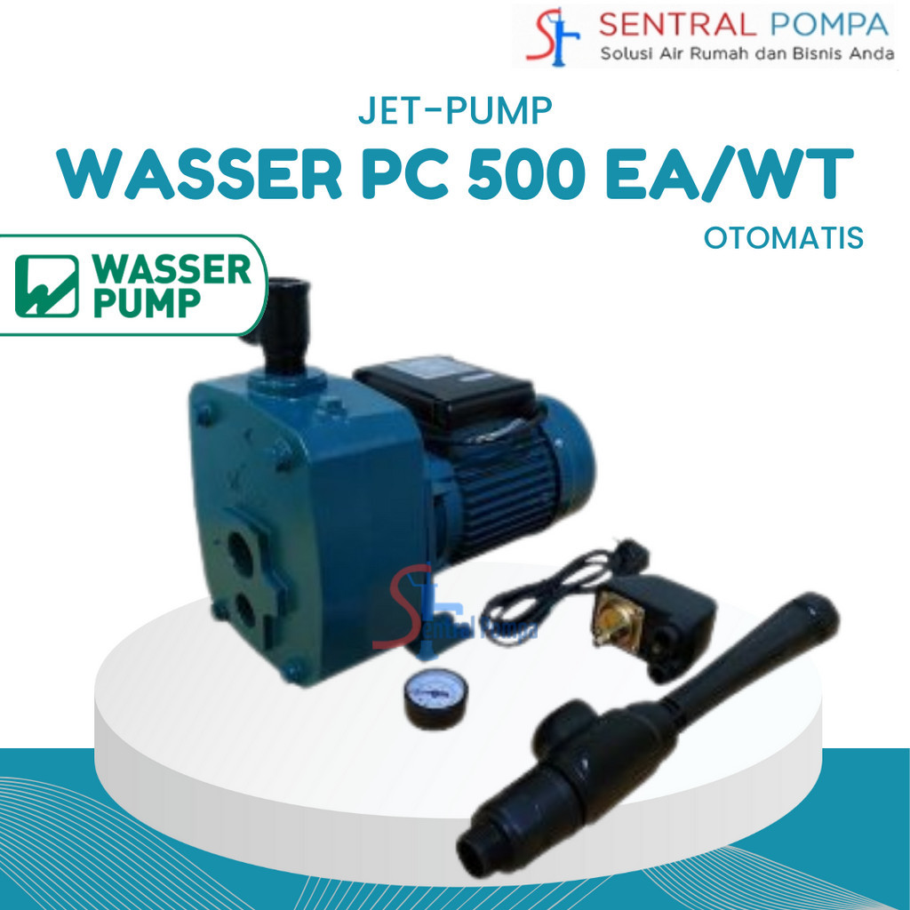 Jual Jet Pump Wasser PC 500 EA Mesin Pompa Air Jetpump 500 watt PC ...