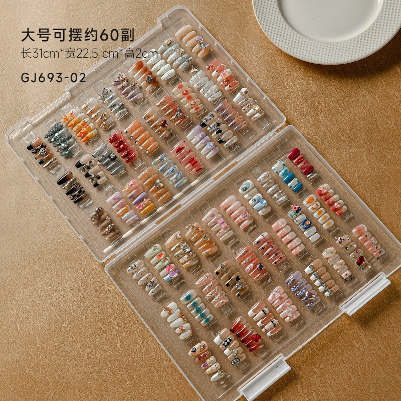 Jual Storage Nail - Container Kuku - Kotak Penyimpanan Kuku Palsu ...