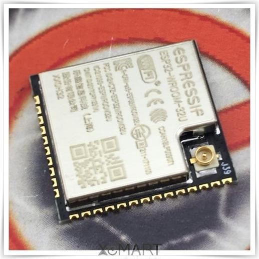 Jual (BK LOT) ESP32 WROOM 32U WIFI MODULE SMD WITH IPX ANTENNA ...
