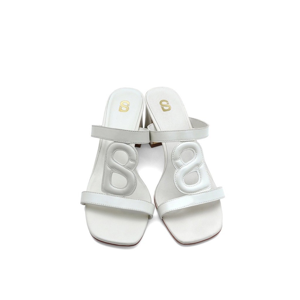 Jual Kefi Heels - White | Shopee Indonesia
