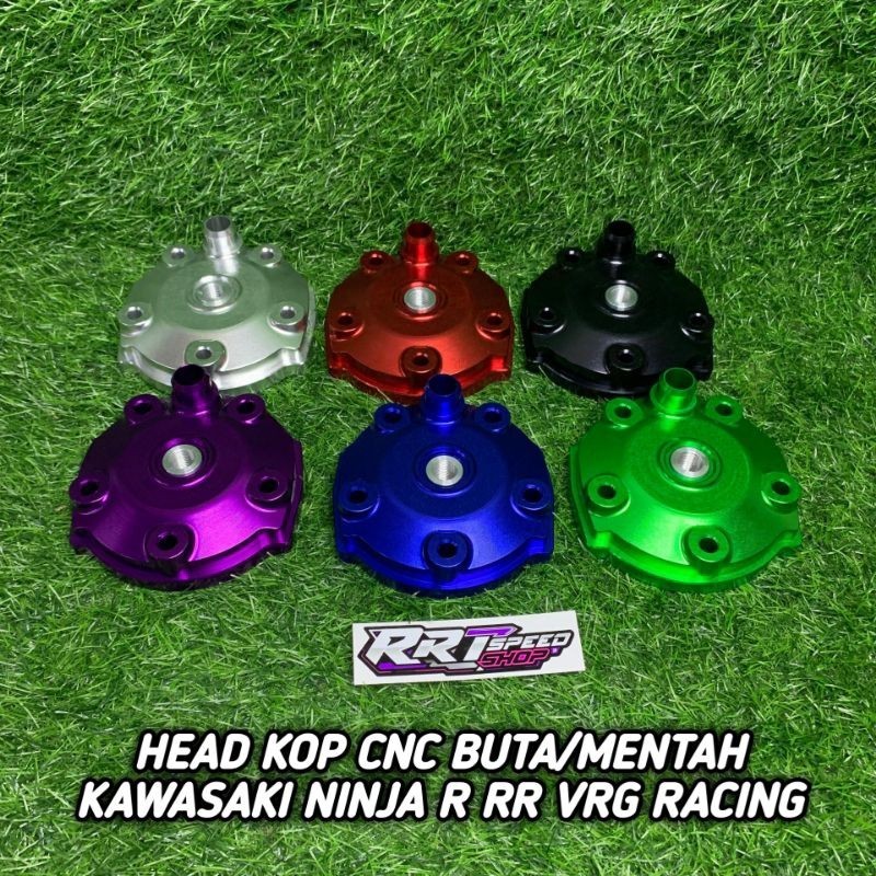 Jual HEAD KOP KUBAH BUTA & STD CNC KAWASAKI NINJA R RR VRG RACING ...