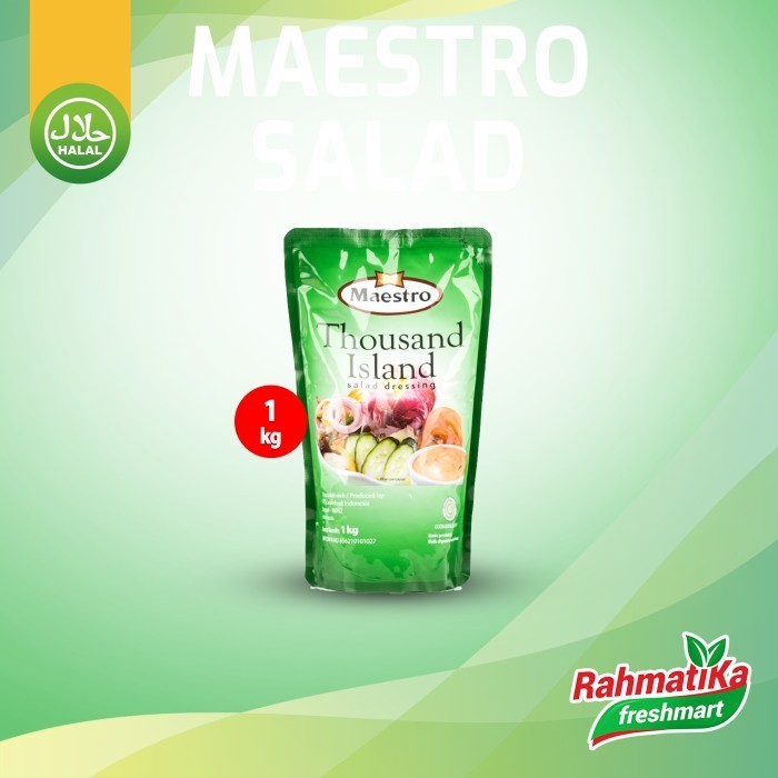 Jual Maestro Thousand Island Salad Dressing 1 Kg | Shopee Indonesia