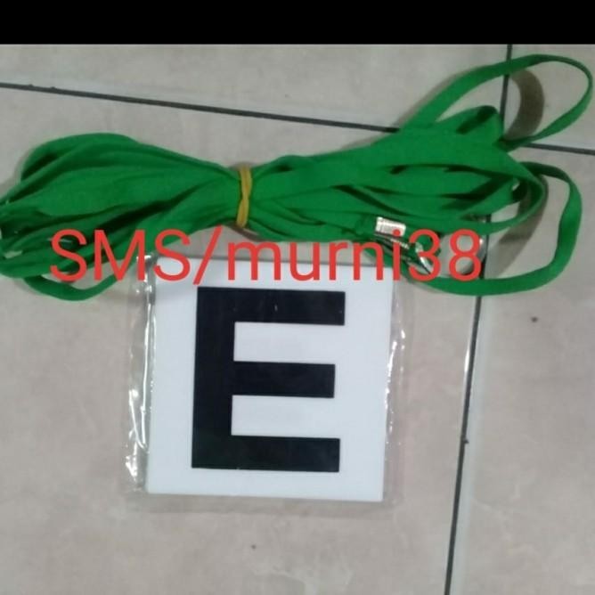 Jual Jaeger Eye Chart/Alat Test Mata/Kartu Test Mata |Murah | Shopee ...