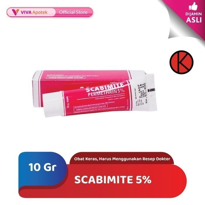 Jual Scabimite 5% Cream (10 Gram) | Shopee Indonesia