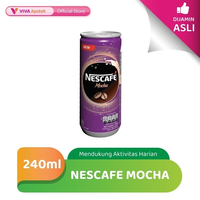Jual Nescafe Mocha Can 240 ML | Shopee Indonesia
