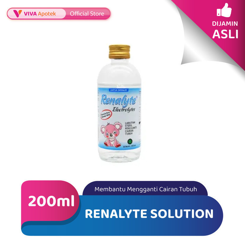 Jual Renalyte untuk Pengganti Cairan Tubuh (200 ml) | Shopee Indonesia