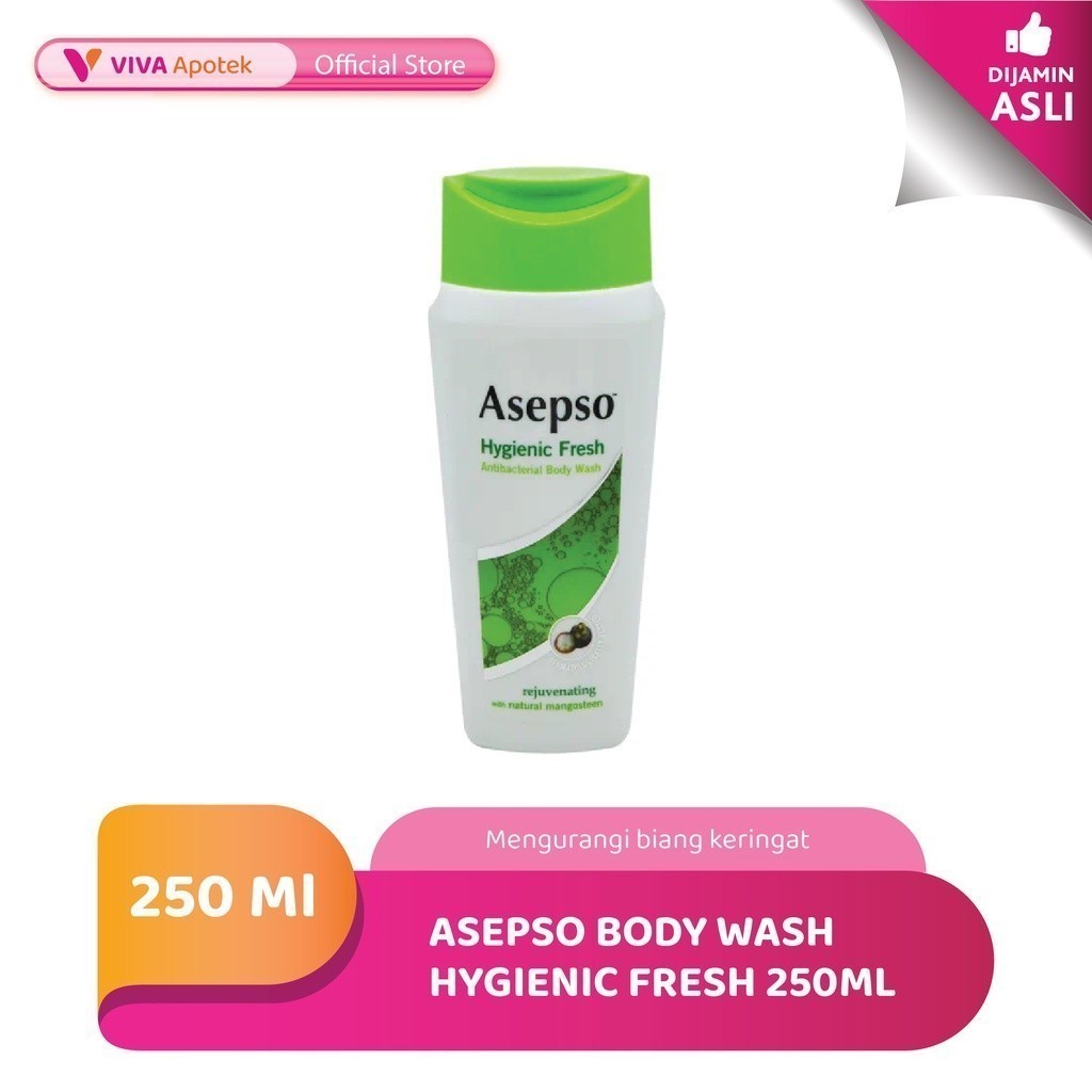 Jual Asepso Body Wash Hygienic Fresh 250Ml | Shopee Indonesia