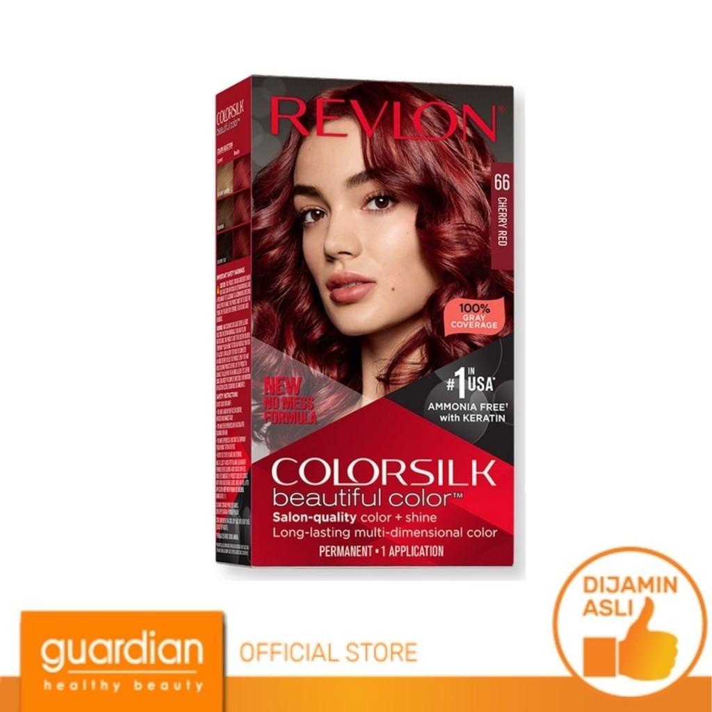 Jual Revlon Colorsilk Hair Color Cherry Red 66 | Shopee Indonesia
