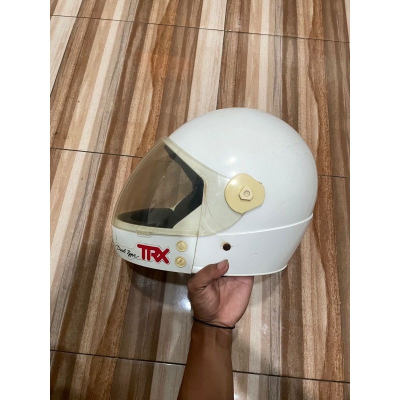 Jual helm jadul TRX second original | Shopee Indonesia