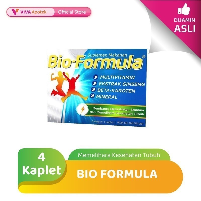 Jual Bio Formula untuk Memulihkan Stamina & Memelihara Kesehatan (4 ...
