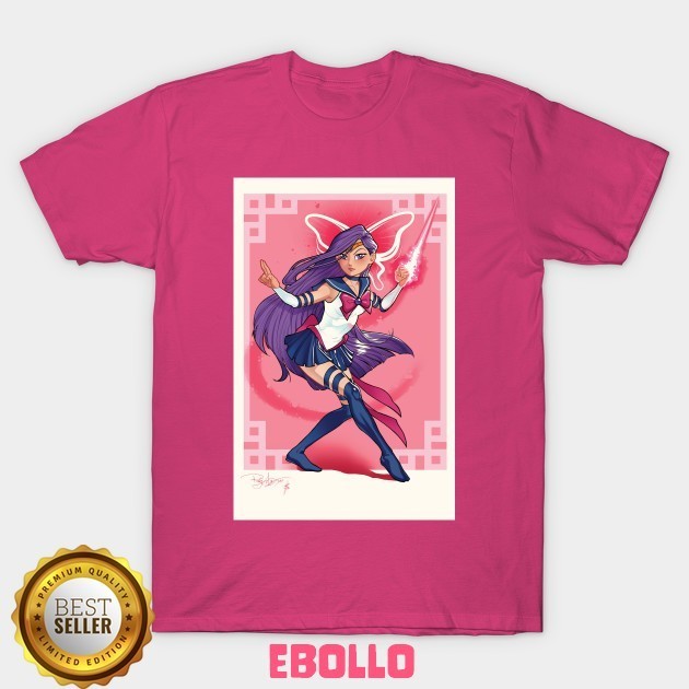 Jual Baju Kaos Tshirt Sailor Psylocke Anime Comics Mashup Moon ...