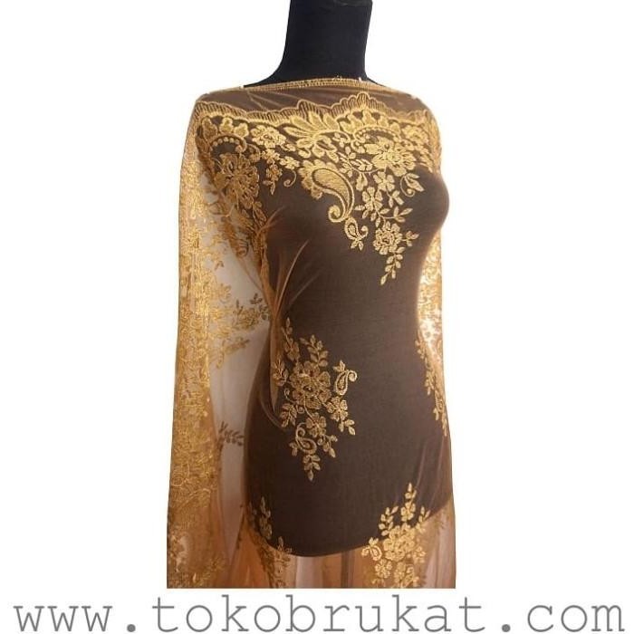 Jual Kain Brukat / Kain Brokat - Sp Border 079 Terbaik | Shopee Indonesia