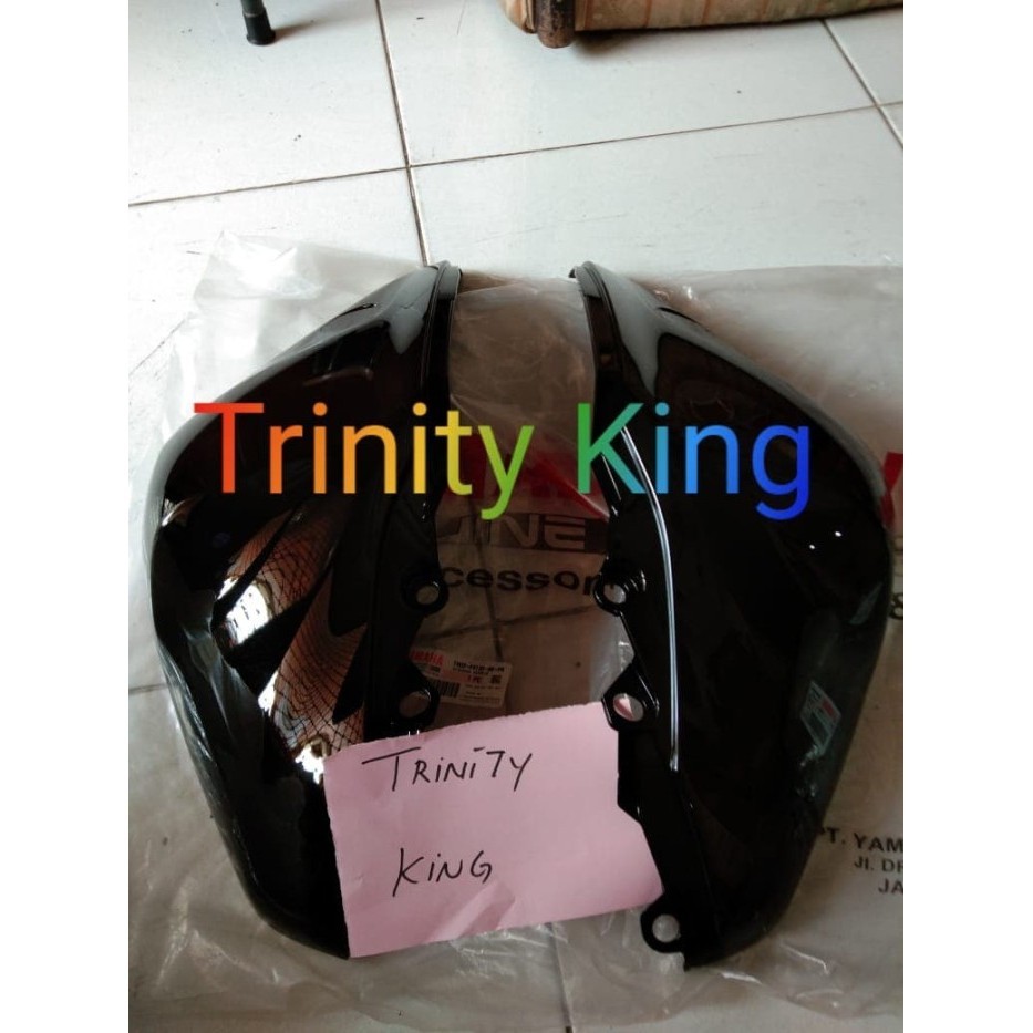 Jual Jual!! Cover Tank Side -Sayap Tangki-Yamaha R25 Original -Black ...