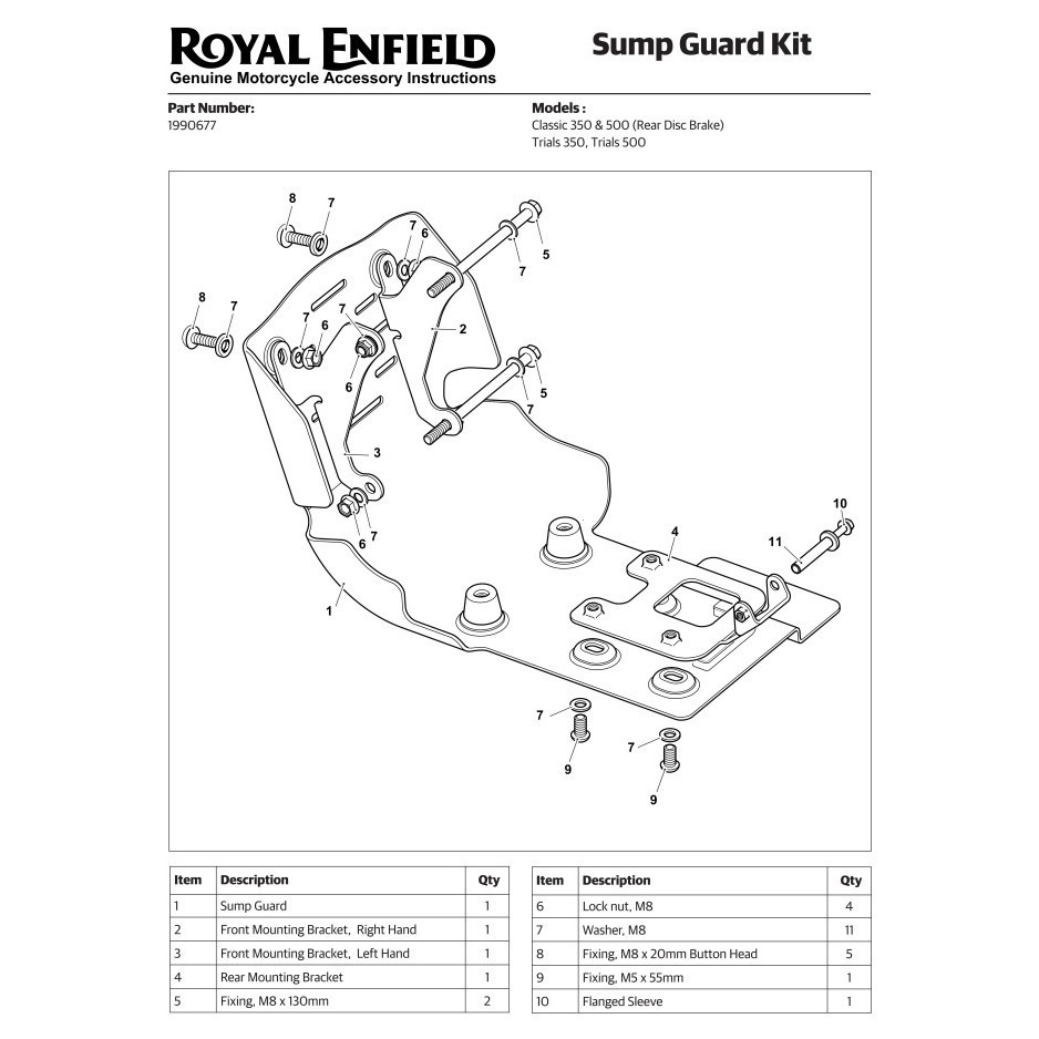 Jual Sump Guard Royal Enfield Classic 350/500 Uce & Bullet Uce | Shopee ...