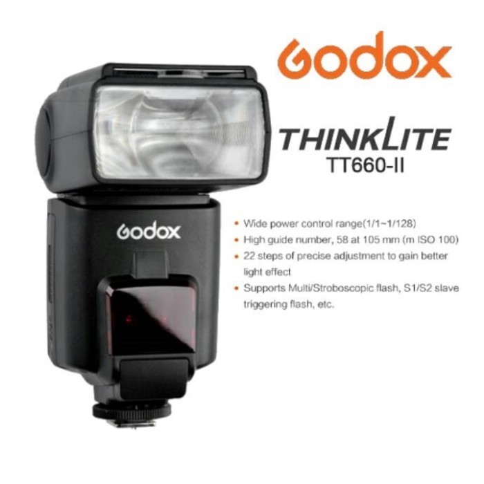 Jual Godox Tt660 Ii Tt-660 Mark Ii Universal Flash Thinklite | Shopee ...