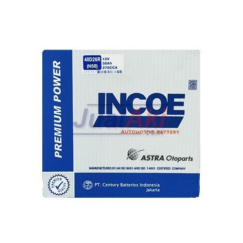 Jual Incoe Premium N50 (Aki Mobil / Accu Mobil) | Shopee Indonesia
