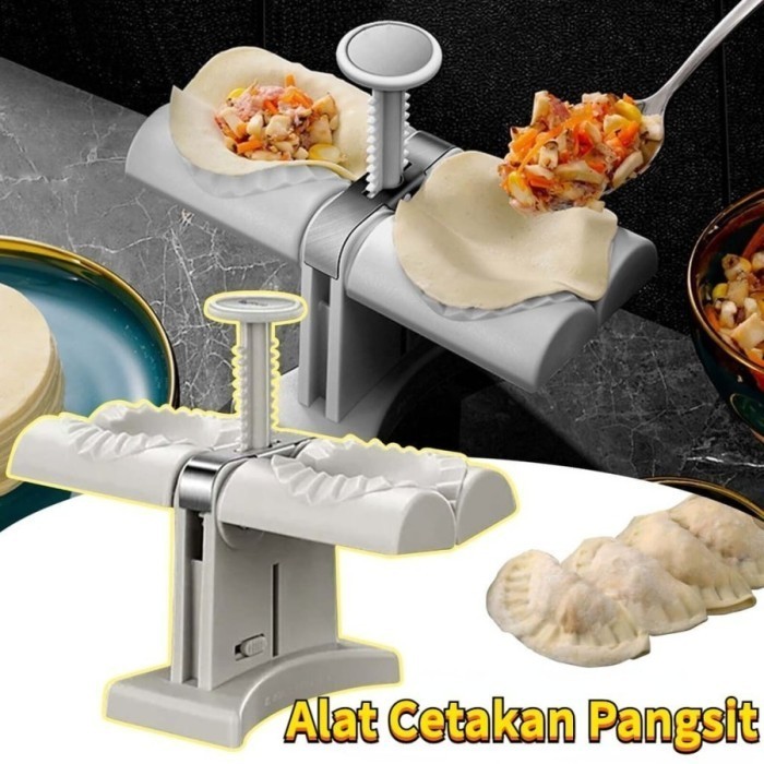 Jual ALAT CETAKAN PANGSIT DUMPLING OTOMATIS CETAK KULIT PASTEL GYOZA ...