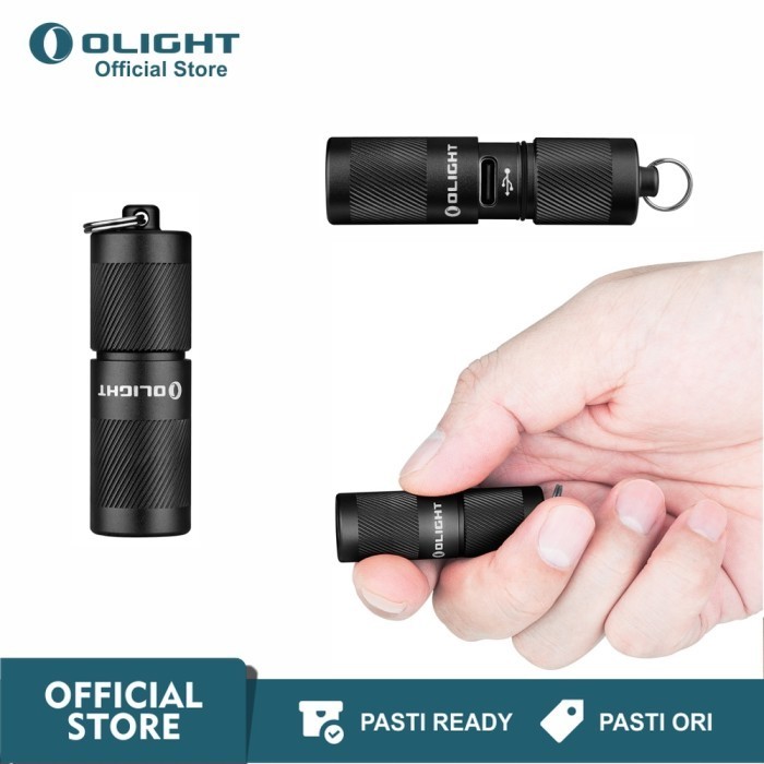 Jual Senter Mini Olight i1R 2 Pro Black Rechargeable Mini LED ...