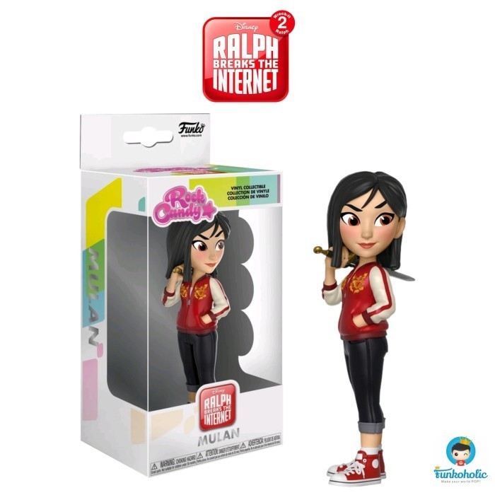 Jual Funko Rock Candy Disney Ralph Breaks the Internet Mulan Comfy ...