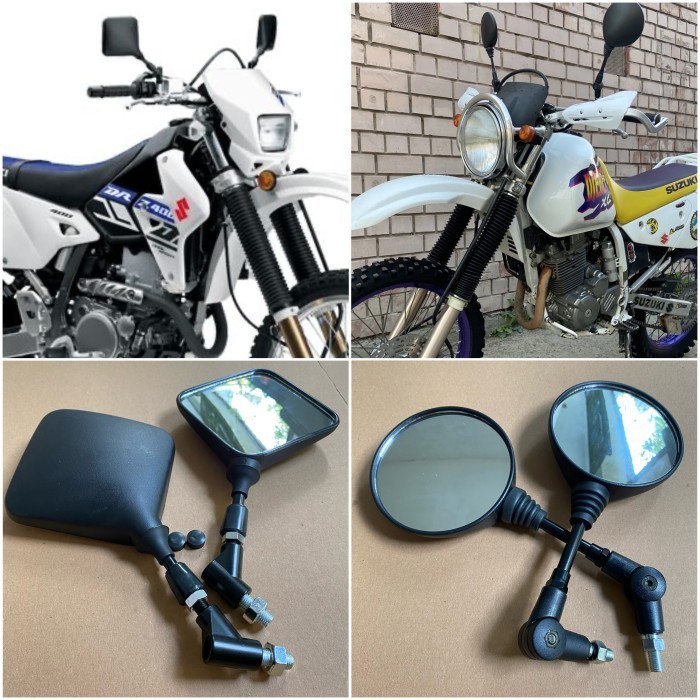 Jual spion motor trail moto adventure dual purpose model bulat & kotak ...