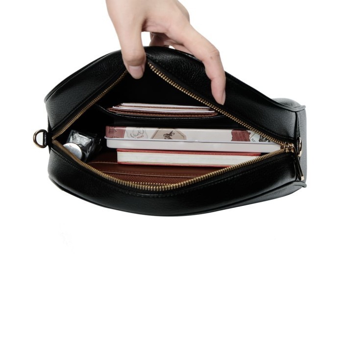 Jual Povilo Marta Sling Bag Black | Shopee Indonesia