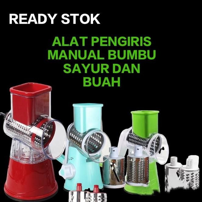 Jual Shenar Pengiris Sayur Dan Buah/Penggiling Dan Bumbu (Rjm) | Shopee ...