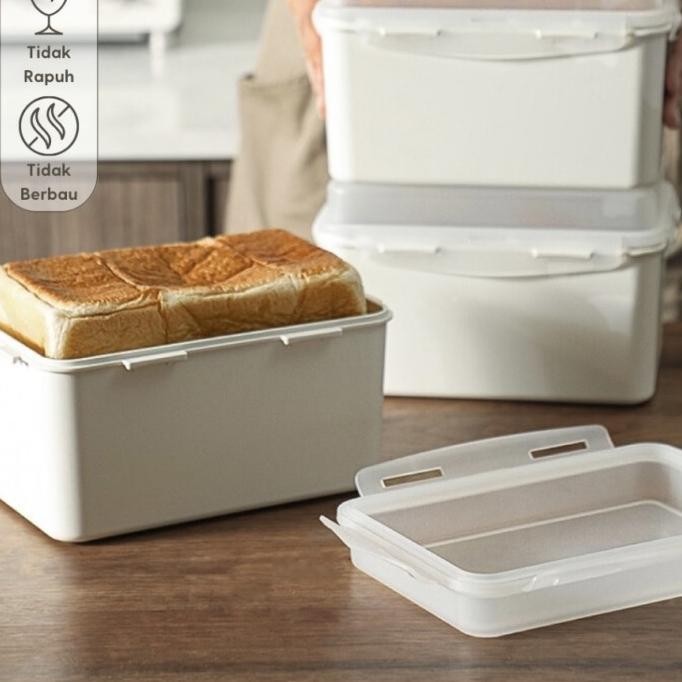 Jual Breade Storage / Penyimpanan Roti /Box Roti | Shopee Indonesia