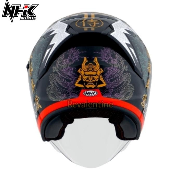 Jual NHK S1GP PRO Mihail Florov Double Visor | Helm Half Face S1-GP ...