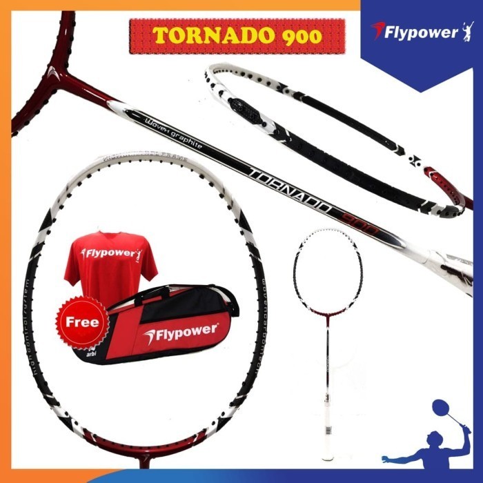 Jual Flypower Tornado 900 Raket Badminton Original | Shopee Indonesia