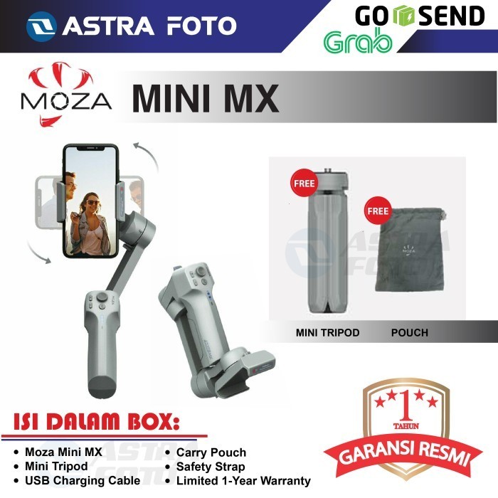 Jual Moza Mini Mx 3-Axis Gimbal Stabilizer Smartphone Hp Garansi Resmi ...